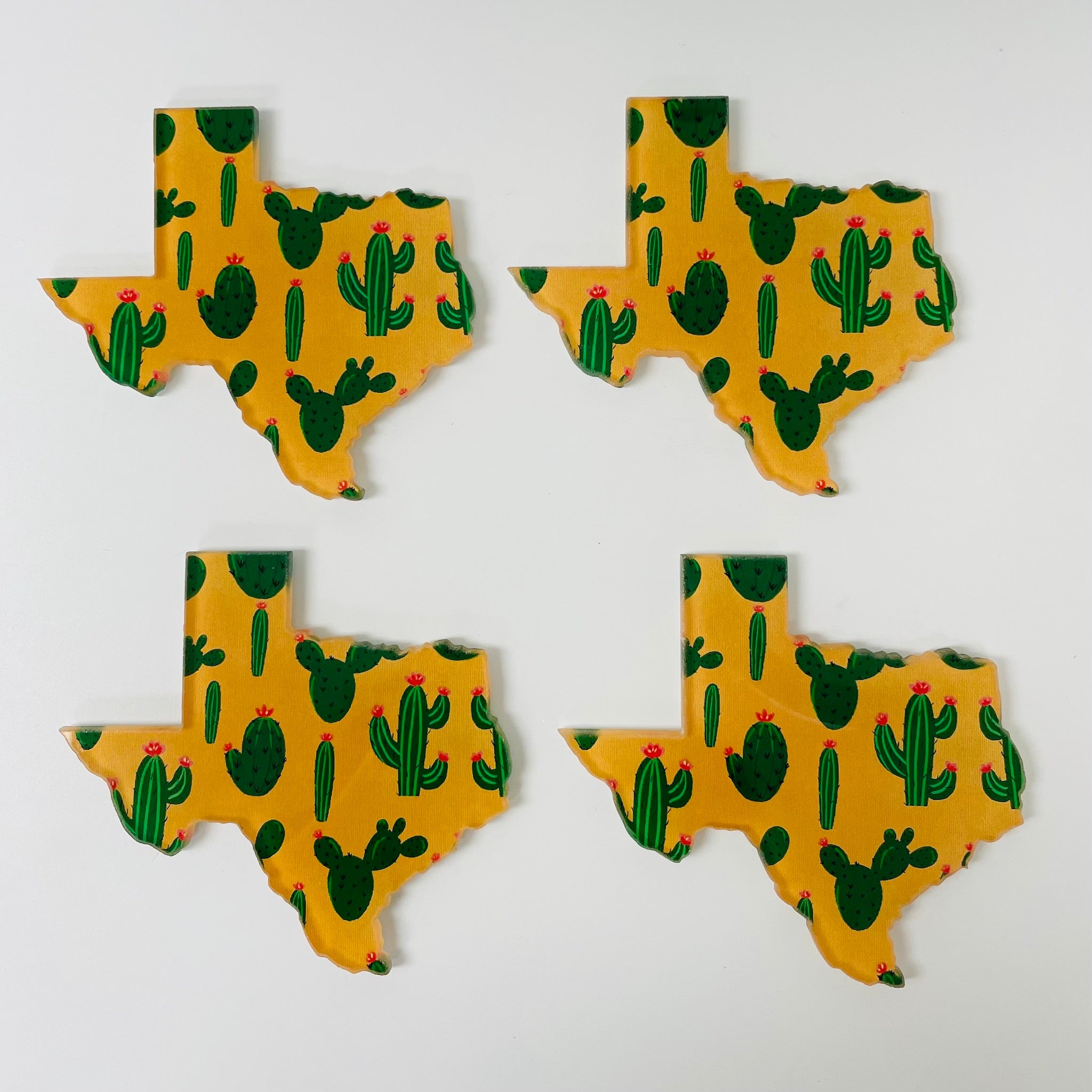 Coasters Sets: Texas – Waterjet Works Store
